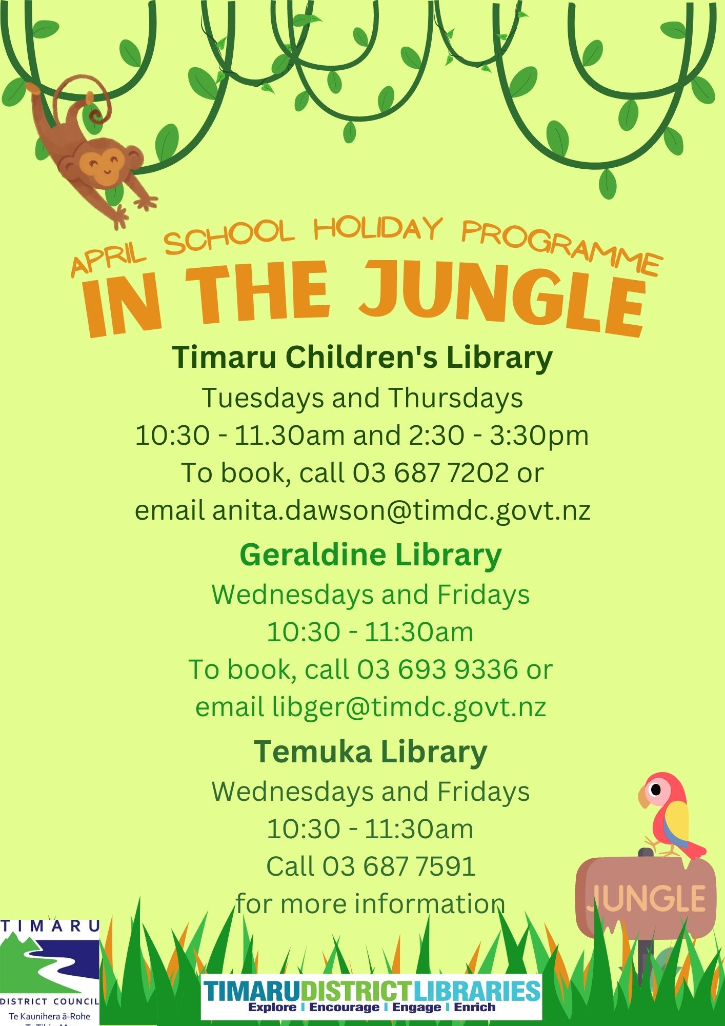 News | Timaru District Libraries